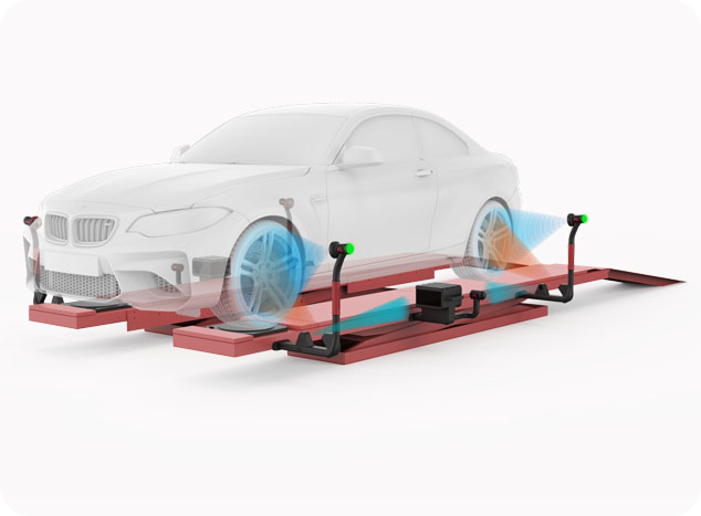 SmartSafe WA913 Wireless Touchless Wheel Aligner